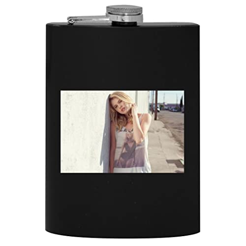 FC Carino B35Y22D63W0403413M07T32C02S27-8oz Black Hip Alcohol Drinking Flask PDI #PIDP403413