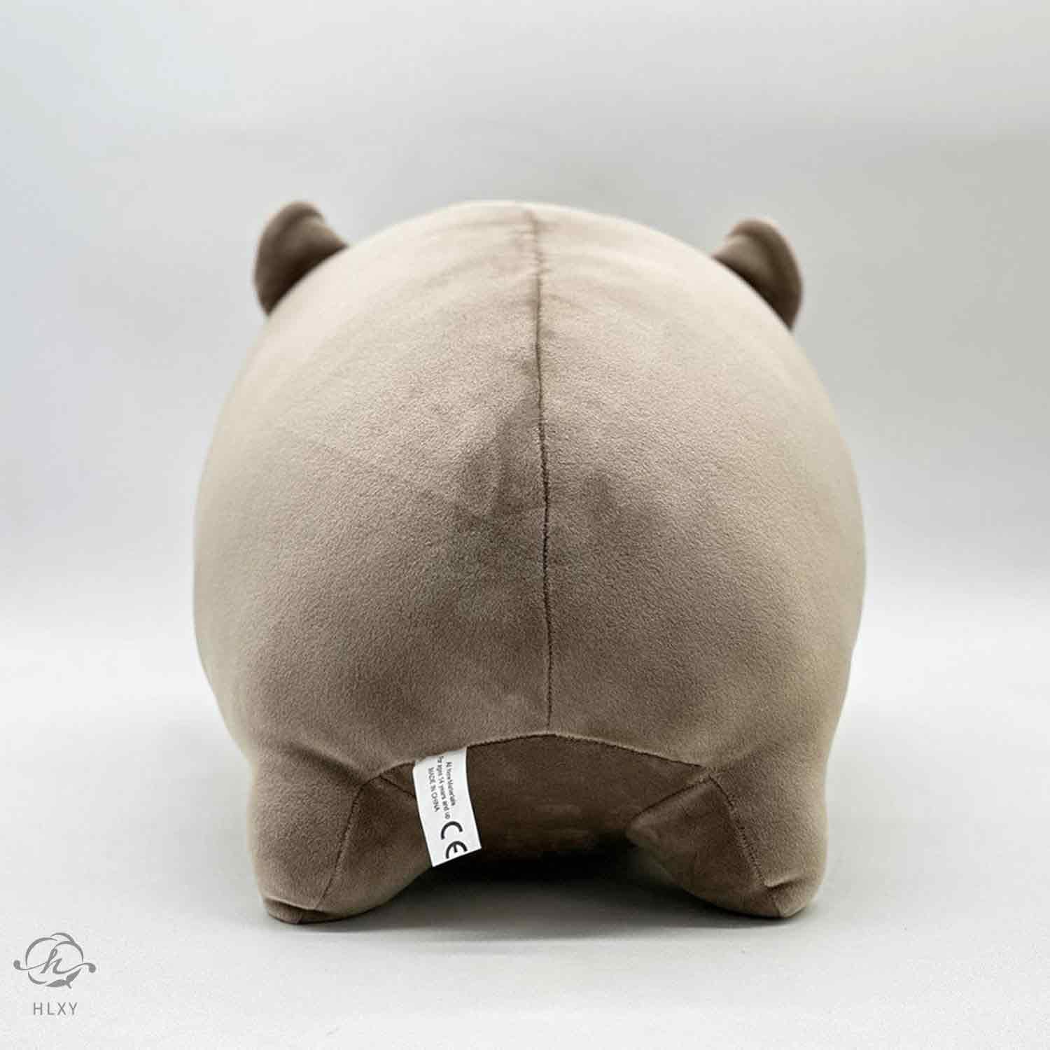 Moo Deng Plush Hippo Plush: Moo Deng Hippo Plush Hippo Stuffed Animal Hippo Toy for Fans Gift Pillow for Kids and Adults