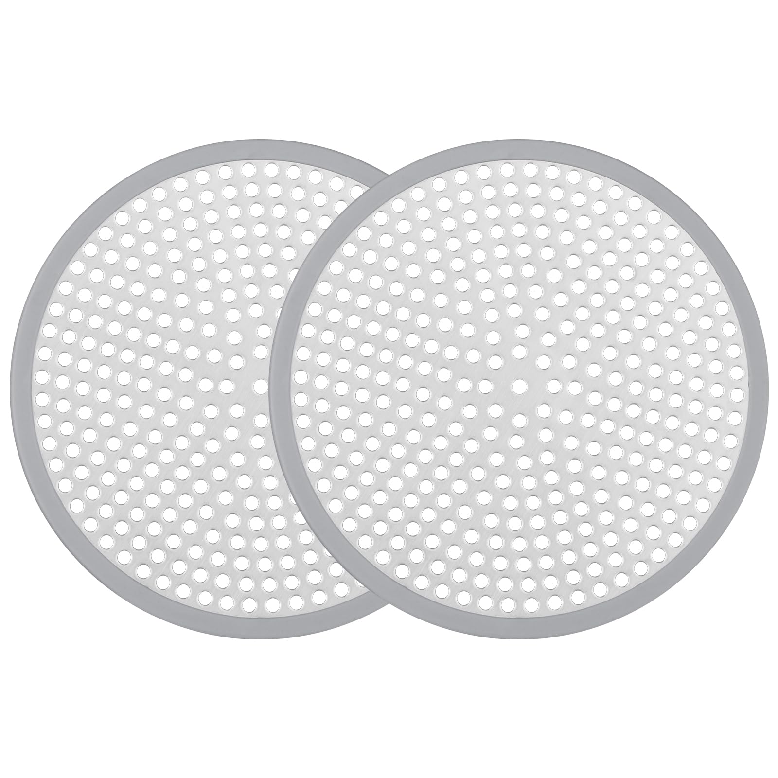 Ohtomber 2PCS Bathtub Drain Strainer and Shower Drain Hair Catcher