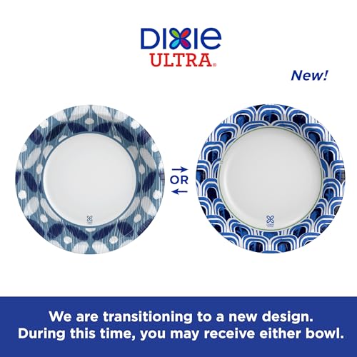 Dixie Ultra, Extra Large Paper Bowls, 32 Oz, 16 Count, Microwave Safe, Disposable Bowls Great For Hearty One-Course Meals