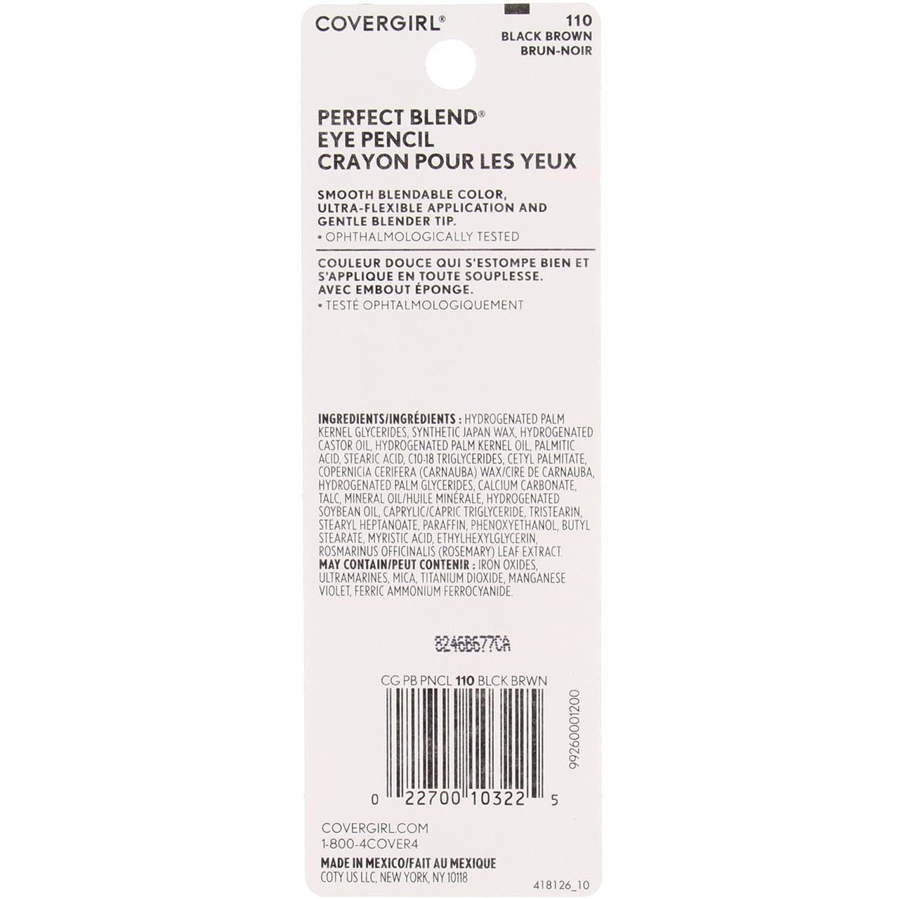 CoverGirl Perfect Blend Pencil Mink(W) 115, (Pack of 2)