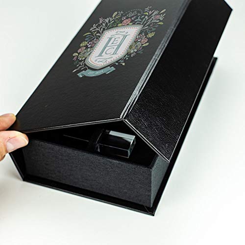 Flashscot Custom USB Gift Box for Photographers and Presentation of Photos - Leather Infinity Photo/USB Box - 4"x6", 16GB USB