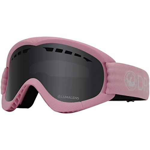 Dragon Alliance DXS Ski Goggle, PINK/LUMALENS DARK SMOKE