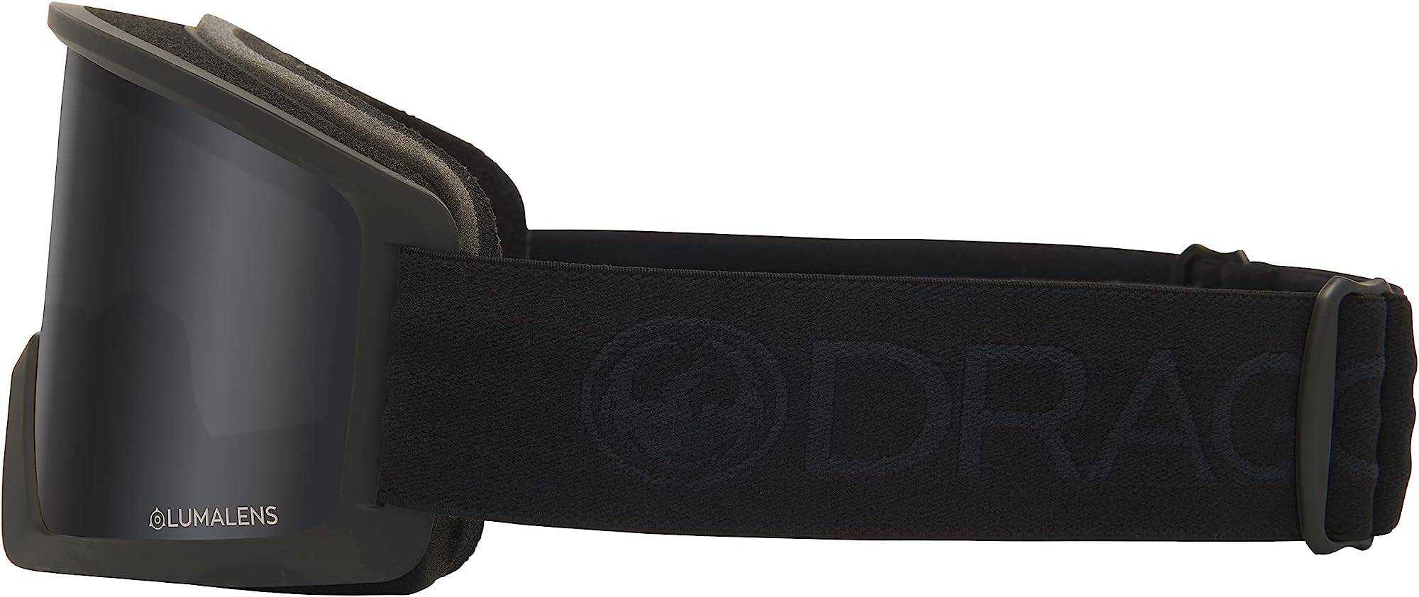 Dragon Alliance Unisex DX3 OTG - Blackout/Lumalens Dark Smoke, Black, Medium