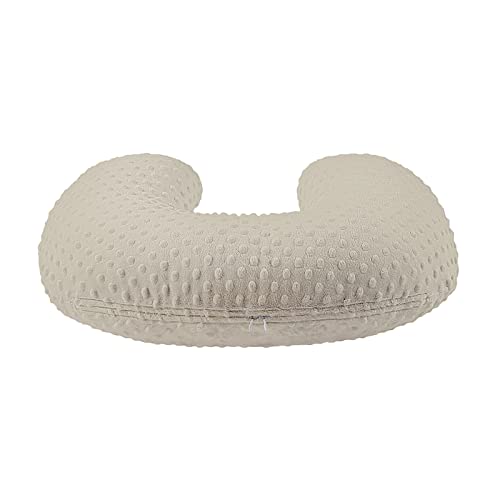 Nursing Pillow Cover, Minky Breastfeeding Pillow Slipcover Snugly Fits for Nursing Pillow for Baby Boys and Girls, Premium Quality Microfiber, Ultra Soft Comfortable (Tidal Foam)