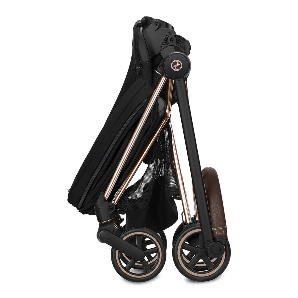 Cybex Mios 2 Travel System Matte Black Frame Premium Black Seat