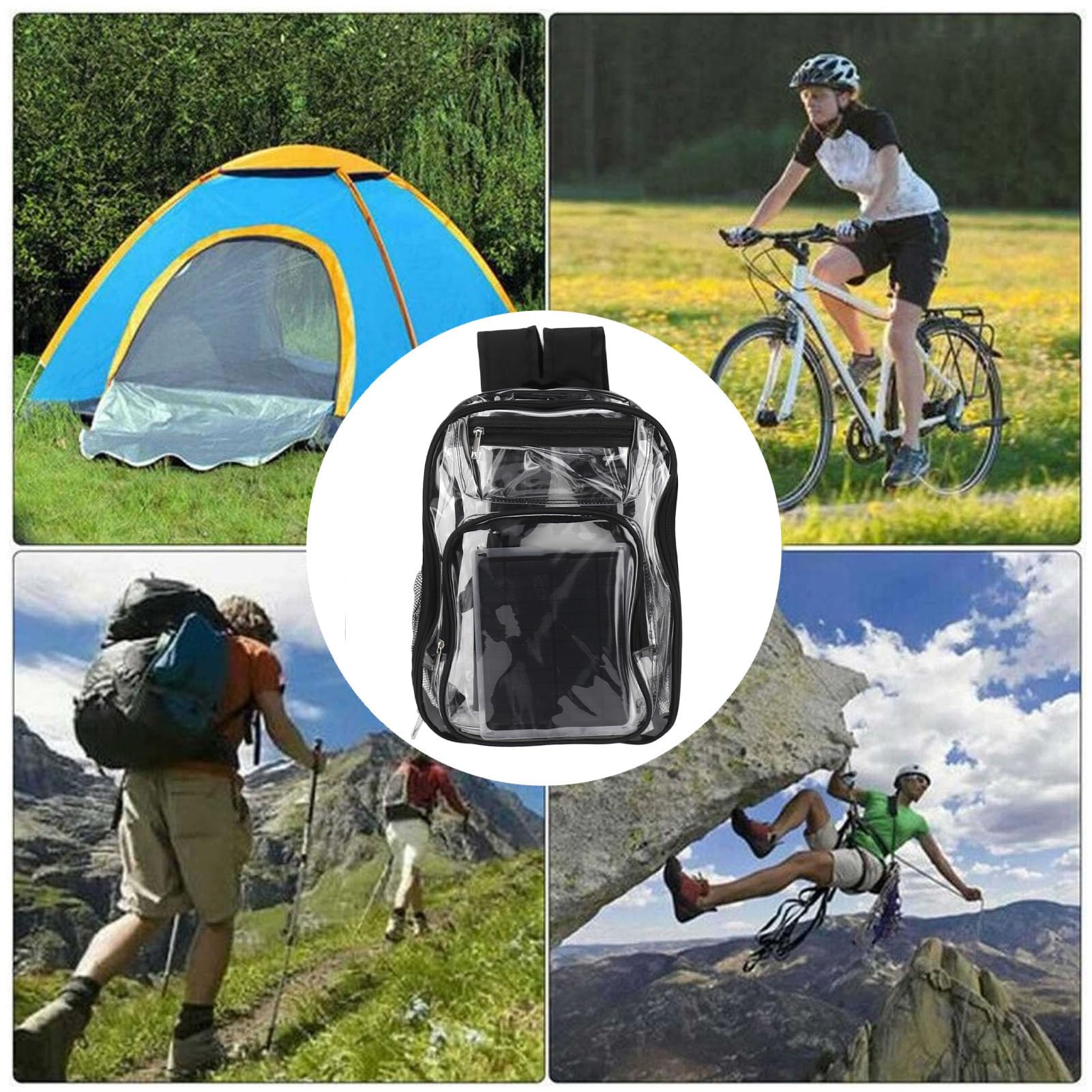 DAUZ 20W Solar Panel, Portable Portable Solar Panel 20W Single Crystal Silicon for Barbecuing