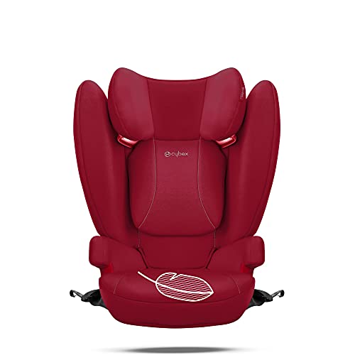 CYBEX Solution B-Fix High Back Booster Seat, Lightweight Booster Seat, Secure LATCH Installation, Linear Side Impact Protection, 12-Position Adjustable Headrest, for Kids 40-120 Lbs.