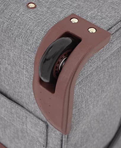 LONDON FOG Westminster Seat Bag Grey, 15" USB