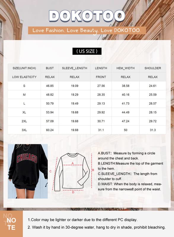 Dokotoo Womens Plus Size USA Flags Basic Oversized Crewneck Long Tunic Sweatshirts Long Sleeve Comfy Cozy Fleece Pullover 2023 Fall Clothes Tops Casual Loose Graphic Tees Shirts Royal Black M
