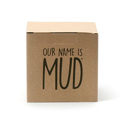 Enesco Our Name is Mud Bad Besties Stoneware Mug, 1 Count (Pack of 1), Purple