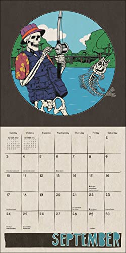 Death Takes a Holiday 2023 Wall Calendar