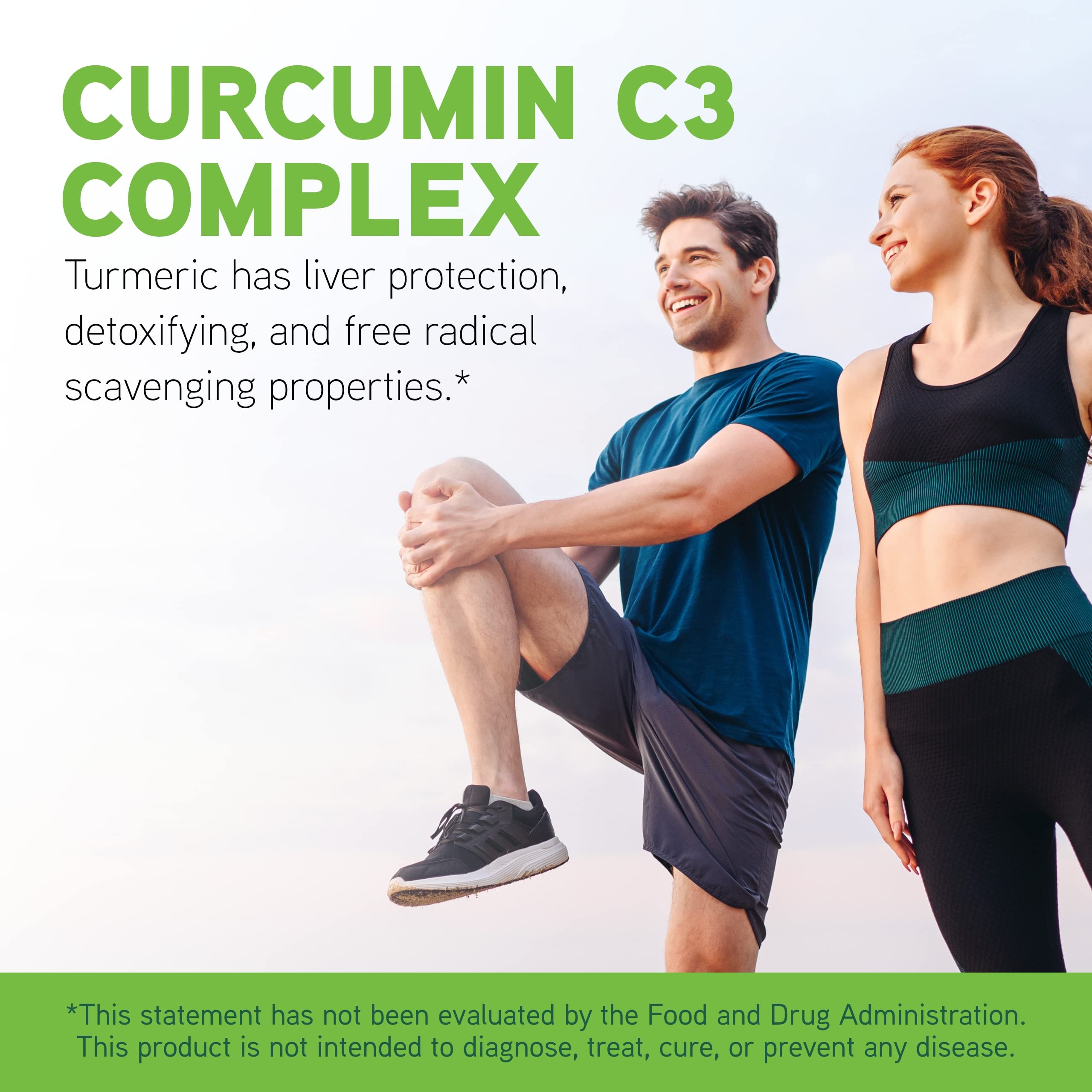 DAVINCI Labs Curcumin C3 Complex - Nutritional Supplement to Support Gallbladder Function and Healthy Liver - with Curcuminoids and Bioperine Fruit Extract - Gluten-Free - 60 Vegetarian Capsules