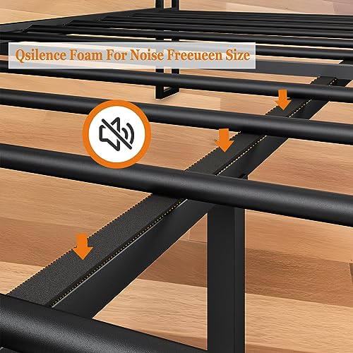 Industrial Modern Full Size Bed Frame with LED Lights and 2 USB Ports,with Wood Shaving Headboard and Platform Bed Frame,Bearing Capacity Up to 900 (Full, Rustic Brown)