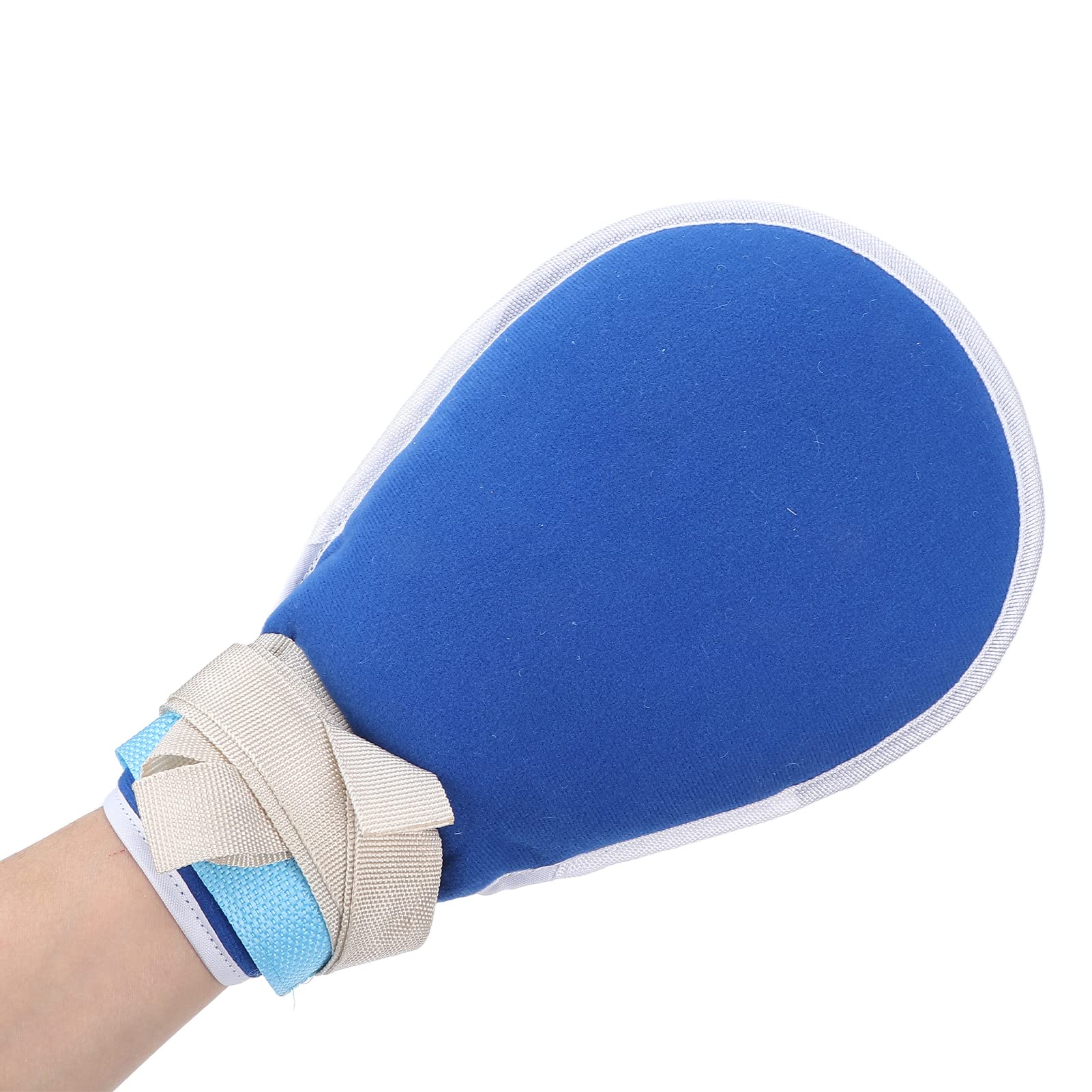 Hand Restraint Gloves, 1 pcs Dementia Restraint Gloves Prevent Self Injury Scratch Breathable Safety Breathable Control Mitts Hand Fixed Padded Protectors for Elderly Patient Great for Caregivers