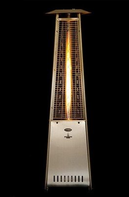 Lava Heat Italia Outdoor Patio Heater Cover - Silver