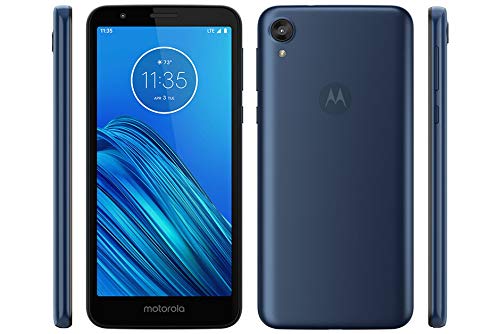 Motorola Moto E6 | 2/16GB | 13MP Camera | Blue (Renewed) (Blue, T-Mobile Locked)