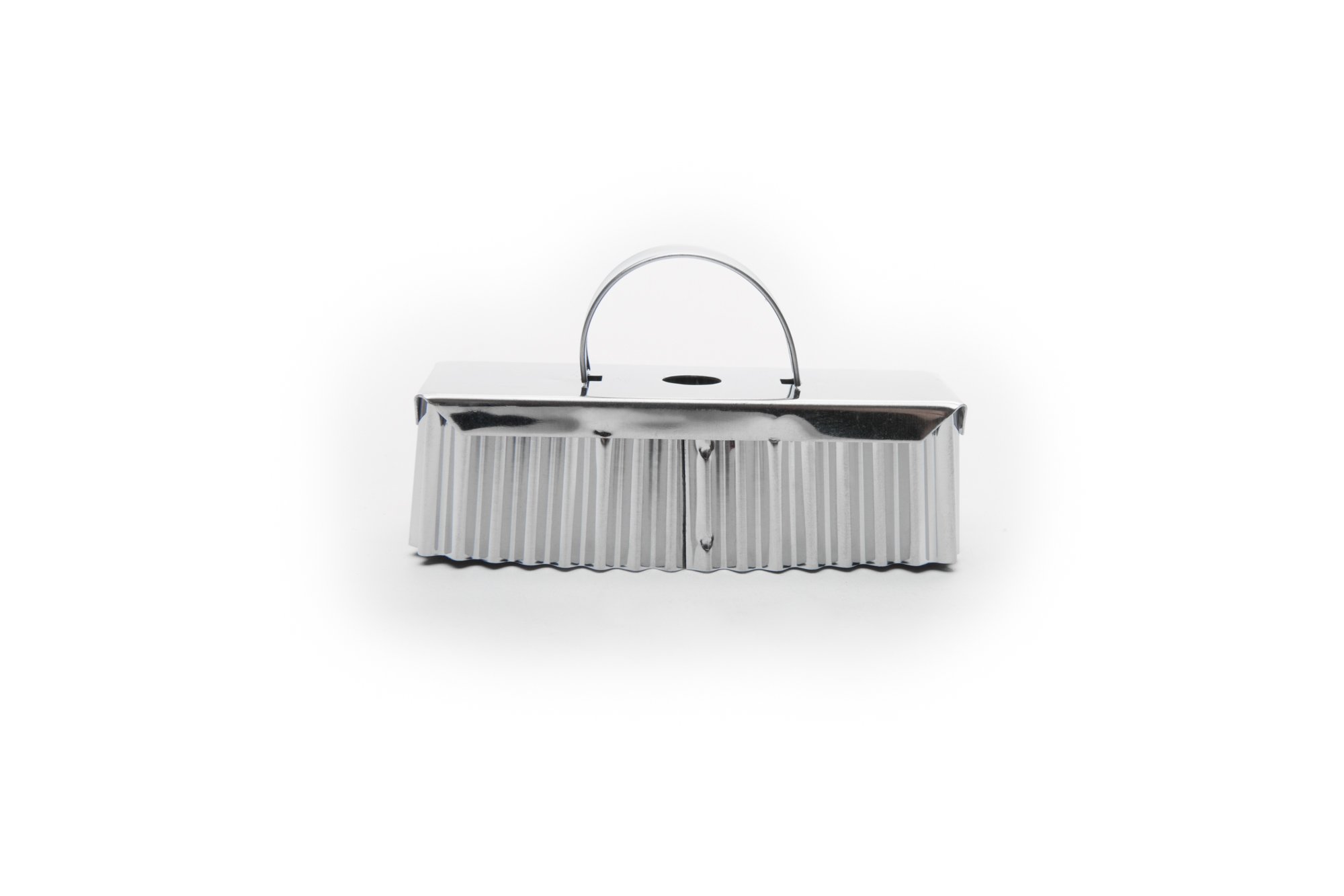 Fox Run Shortbread Cookie Cutter, 3-Inch, Stainless Steel