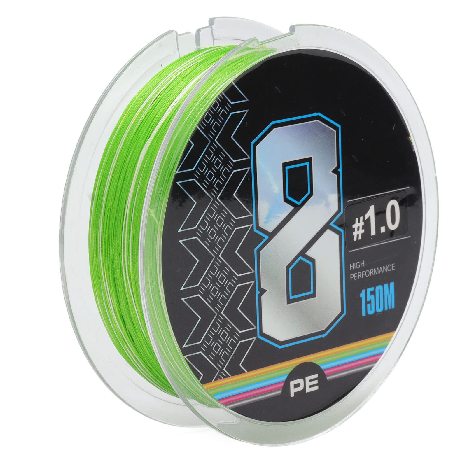 Fishing Line, 150m Fishing Accessories Fade Resistant for Outdoor (1.0#)