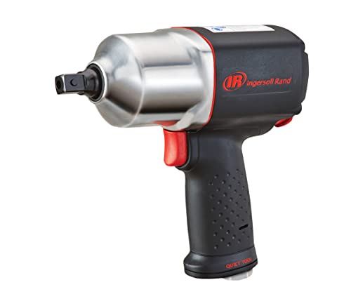 Ingersoll Rand 2135QXPA 1/2" Drive Air Impact Wrench, Quiet Technology, 1,100 ft-lbs Powerful Nut Busting Torque, Lightweight, Black