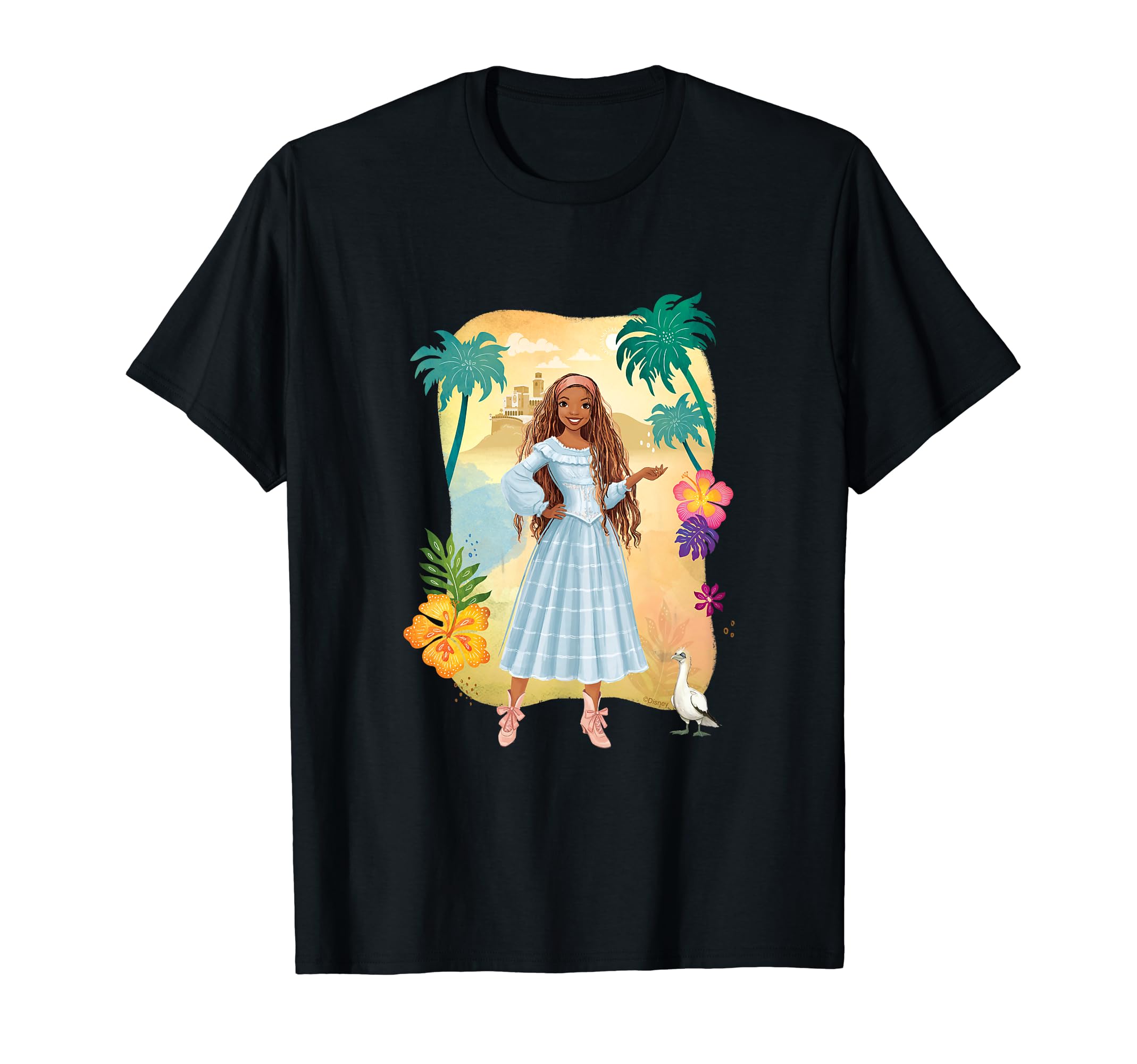 Disney The Little Mermaid Ariel & Scuttle Dry Land T-Shirt