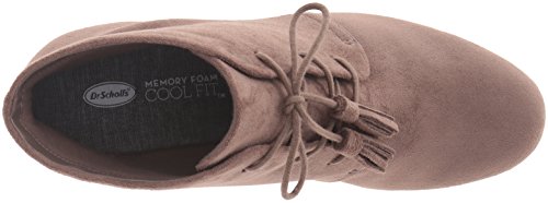 Dr. Scholl's Shoes Women's Dakota Boot, Stucco Microfiber Suede, 9.5 M US