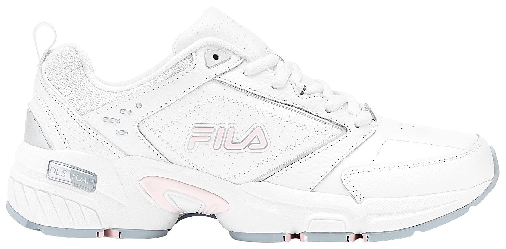 Fila Memory Decimus 8 White/Pink Dogwood/Metallic Silver 12 B (M)