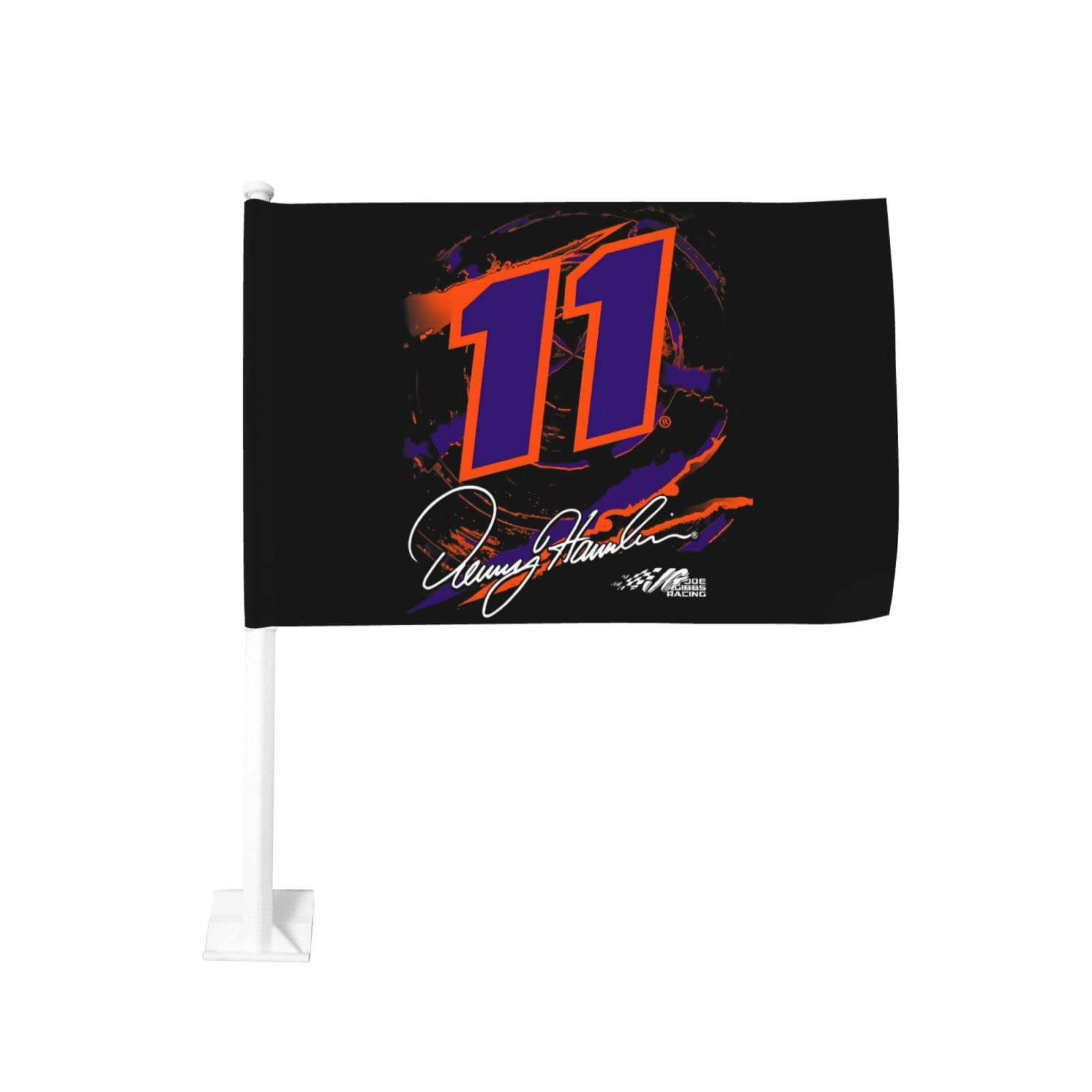 Denny Hamlin 11 Patriotic Car Flag Window Clip On Flag Model 12x18 In
