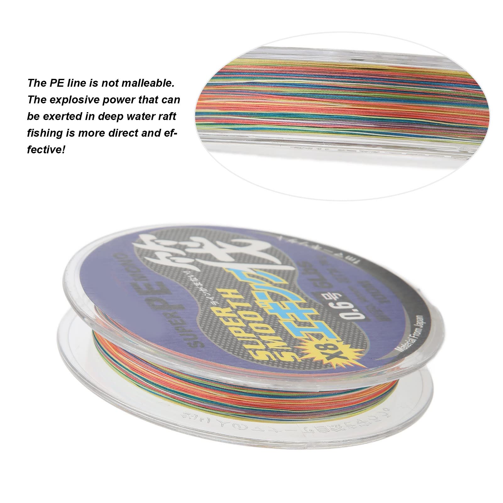 Fishing Lines, Easy To Fish Practical Fine Workmanship Widely Used Portable Fishing Line for Fishing Accessories(0.6)