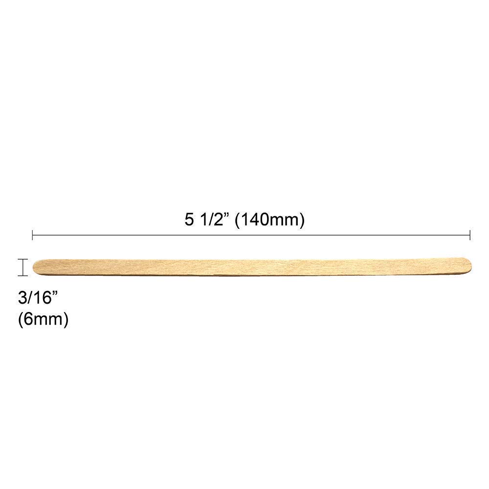 Fill 'n Brew Wood Coffee Stirrers: 150 Count in Resealable Package