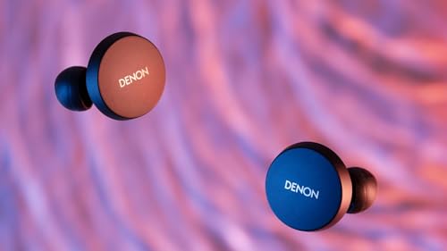 Denon PerL Pro True Wireless Earbuds - Adaptive Active Noise Cancelling, Personalized Sound with Masimo Adaptive Acoustic Technology, Spatial Audio, 32Hr-Battery Life, Wireless Charging, Black