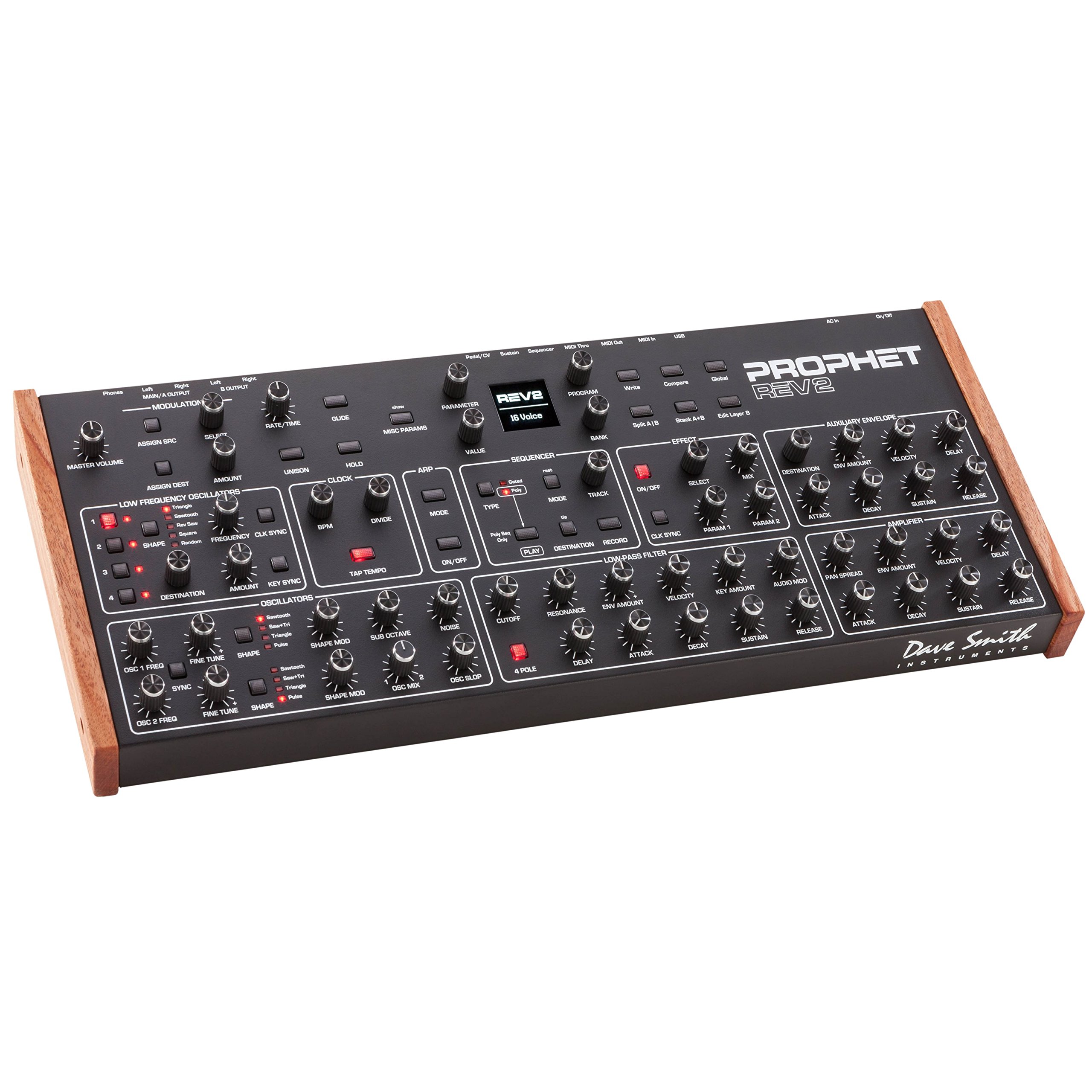 Dave Smith Instruments Prophet Rev2 16-Voice Polyphonic Analog Synthesizer Module