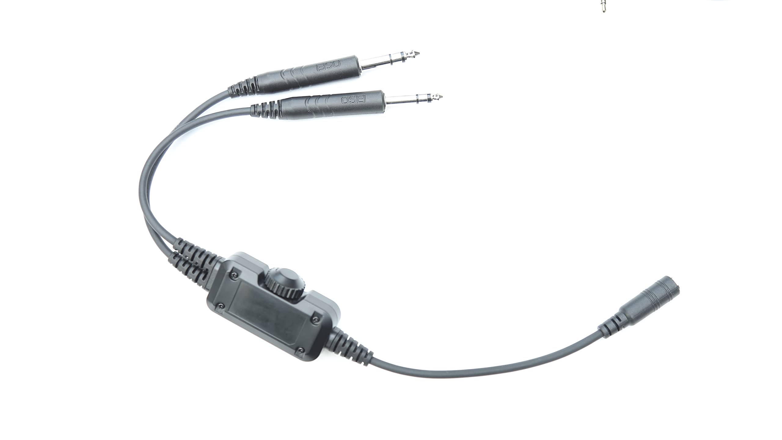 Crystal Mic Pro Lightning with TSOd Intricon Microphone. Compatible with BoseQC45 Noise Cancelling Headphones. Transforms Your Headphone into ANR Aviation Headset.