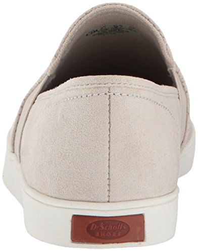 Dr. Scholl's Shoes Women's Luna Sneaker, Greige Microfiber Perforated, 8.5