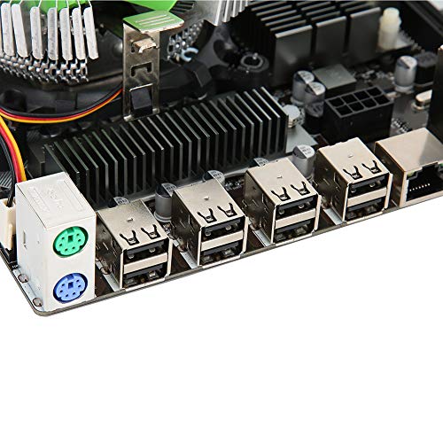 CPU Motherboard Set, Desk Top PC Motherboard Set for Intel Xeon X5650 CPU High Air Volume Radiator, Memory Main Board Set Support Zhiqiang Series I7 Quad-core CPU Six-core