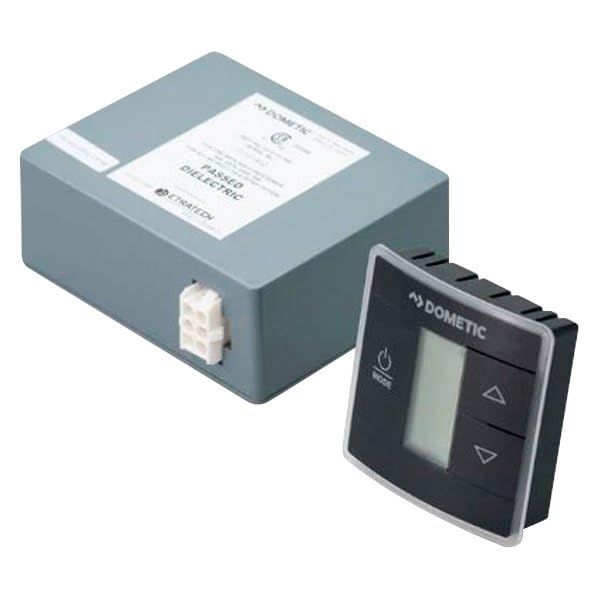 DOMETIC 3316234.716 Single Zone CT T-Stat w/Control Board Kit (Cool/Furnace/Heat Pump) - Black
