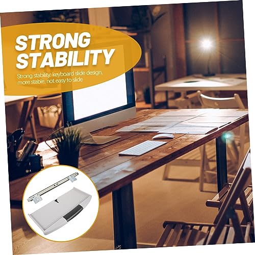 Keyboard Tray Under Desk 1 Set Keyboard Holder for Desk Slide Out Keyboard Holder Under Desk Drawer Desk Tray Office Des