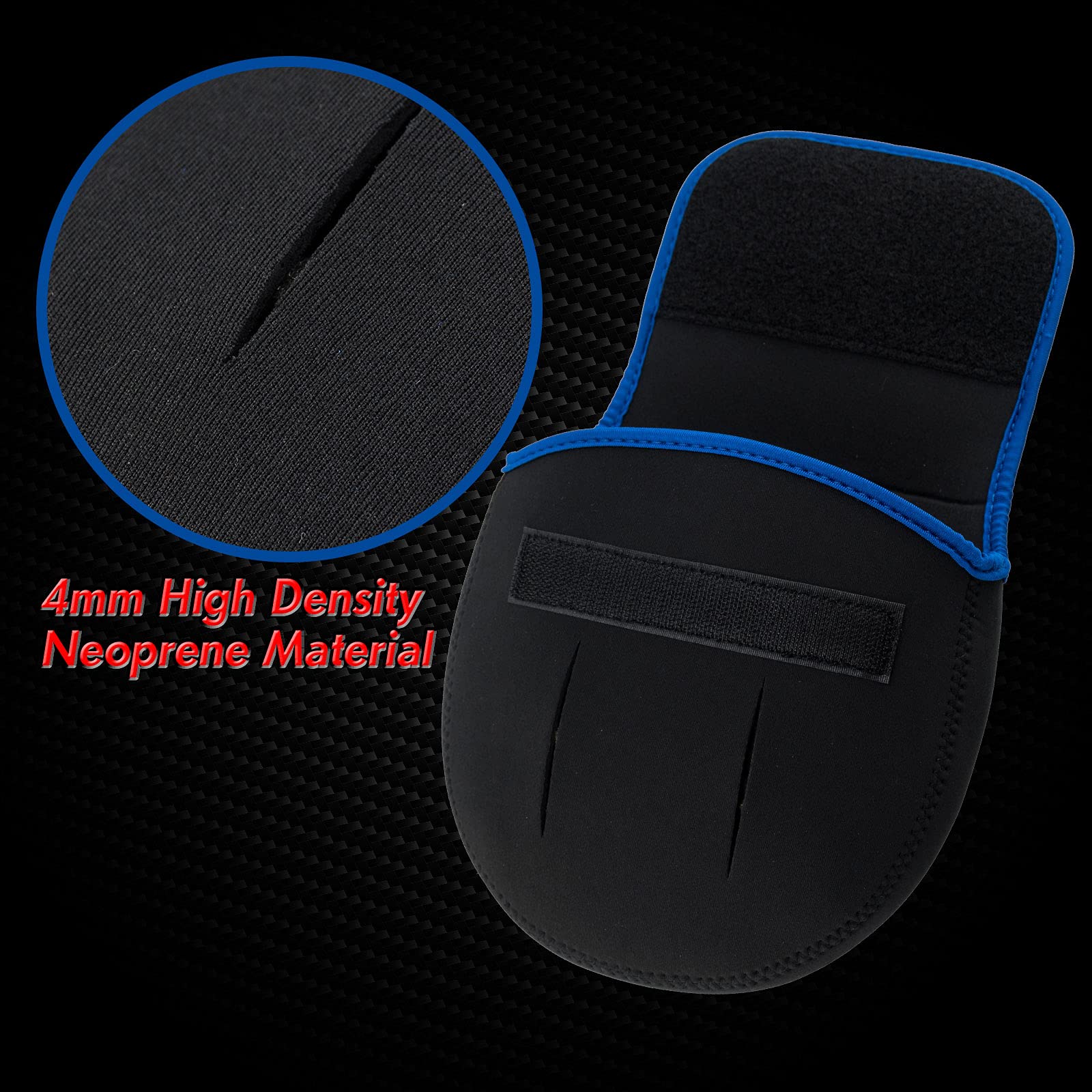 Dr.Fish Fishing Reel Cover Spinning Reel Case Bag Reel Glove Neoprene Water Holder Fits 1000 2000 3000 4000 5000 6000 Spinning Reel Mixed Size