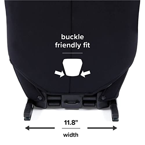 Diono Everett NXT High Back Booster Car Seat with Rigid Latch, Lightweight Slim Fit Design, 8 Years 1 Booster Seat, Black