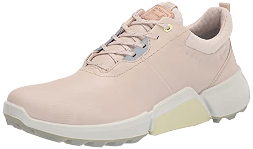 ECCO Women's Biom Hybrid 4 Gore-TEX Waterproof Golf Shoe, Limestone, 8-8.5