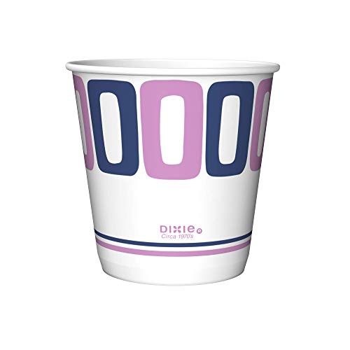 Dixie Paper Bath Cups, 3oz Cups, 400 Count (Pack of 1), Colors/Styles Vary