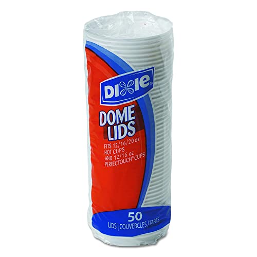 Dixie PerfecTouch WiseSize Coffee Design Insulated Paper Cup, 16oz Cups and Lids Bundle (16 oz, 150 Cups, 150 Lids)