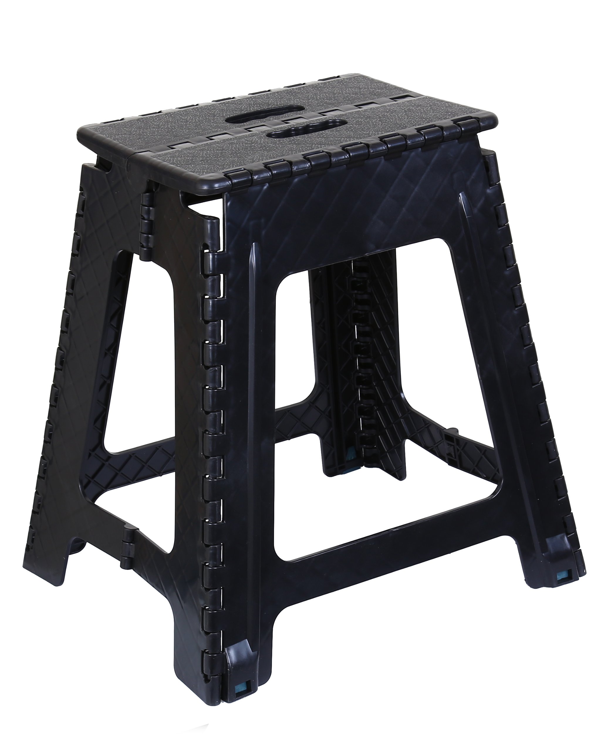 Superio Folding Step Stool 18 Inch (Grey)