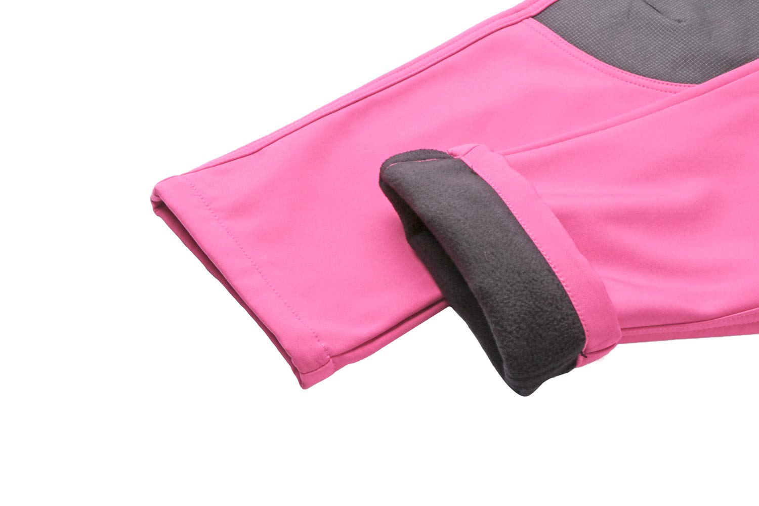 DAFENGEA Women's Snow Ski Pants Fleece Hiking Waterproof Windproof Softshell Outdoor Snowboard Pants,CFK1682W-Pink-S