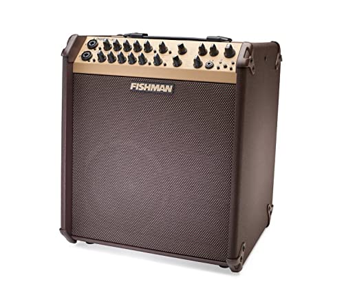 Fishman Loudbox Mini Guitar Combo Amplifier Bundle with XLR Cable, Instrument Cable, and Austin Bazaar Polishing Cloth