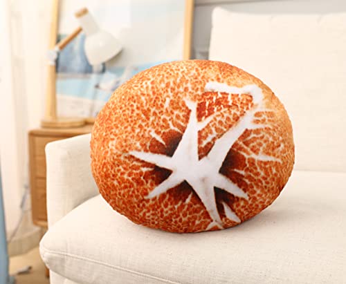 Ichesun 3D Creative Vivid Mushroom Pillow Gift Plush Throw Pillow (7"(Small Size/18cm))