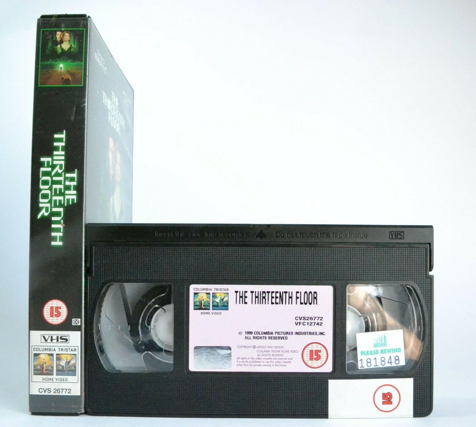 The Thirteenth Floor: Sci-Fi/Thriller (1999) - Large Box - Ex-Rental - Pal VHS