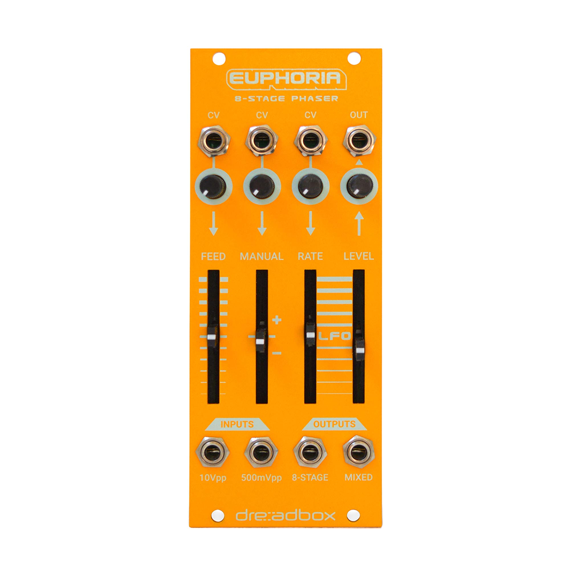 Dreadbox Euphoria 10 hp 8-Stage Phaser Eurorack Module