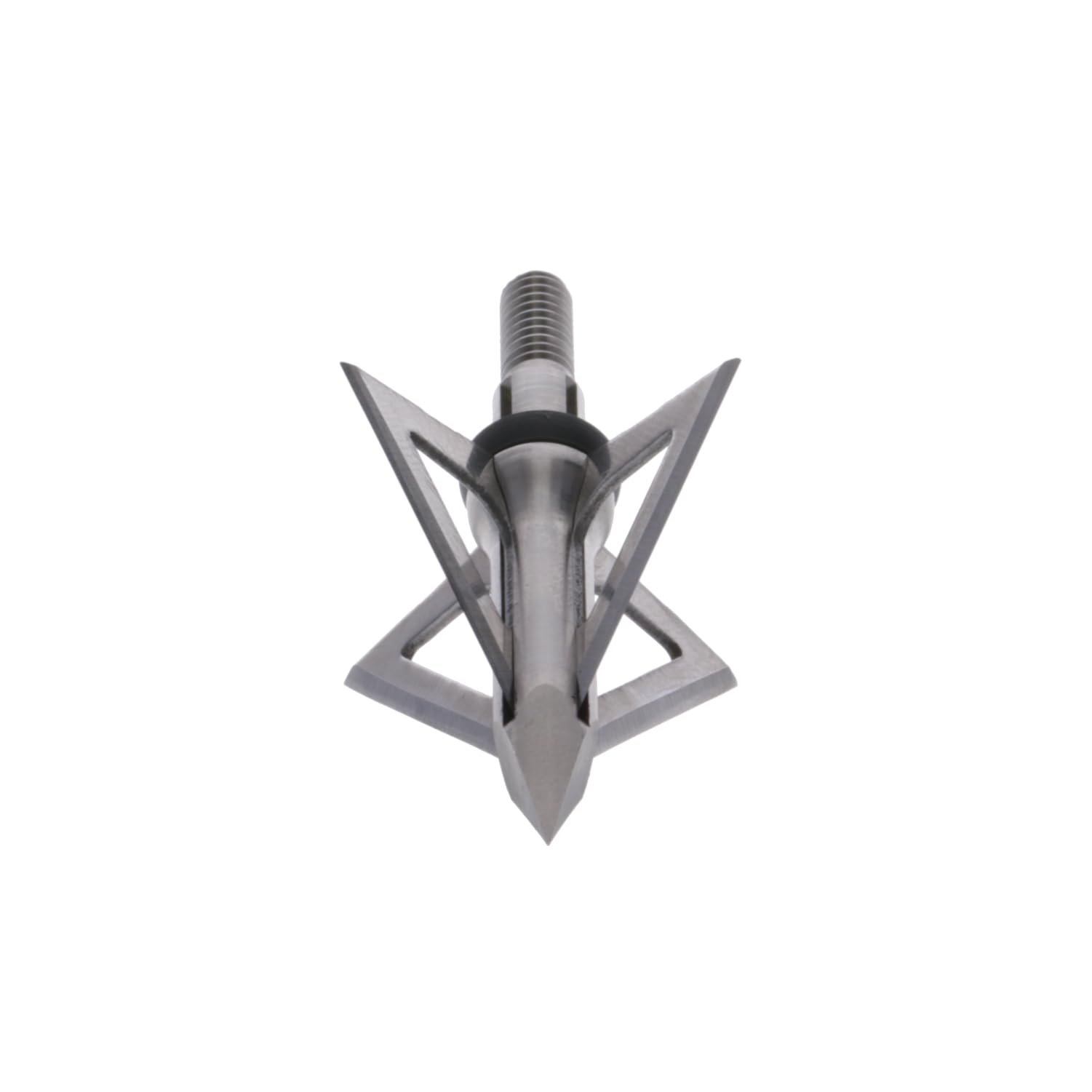 Truglo Titanium X QUADCUTTER 4 Blade 100 Grain Sharp Durable Fixed-Blade Hunting Crossbow Broadheads with Grade 5 Titanium Ferrule & Stainless Steel Blades - Spare Set of Blades Included