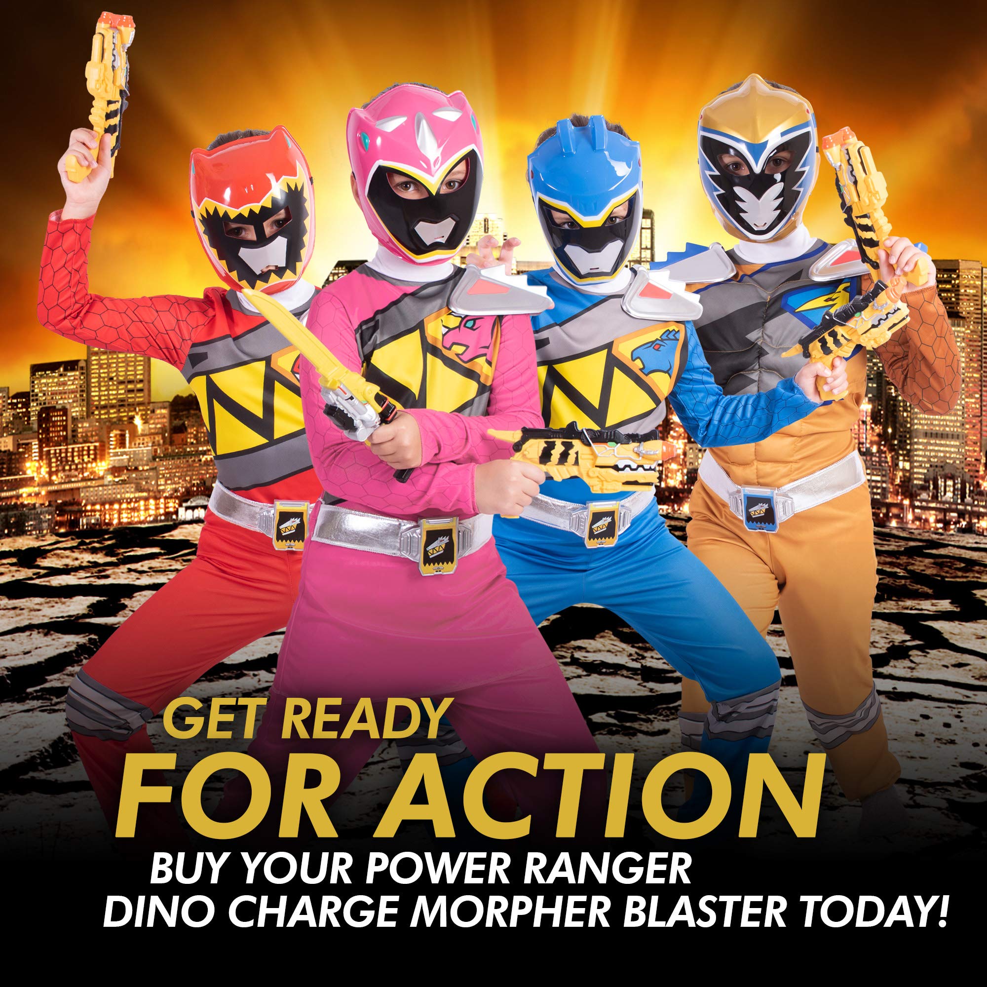 Disguise Power Ranger Dino Charge Blaster Weapon Toy Gun for Beast Morphers